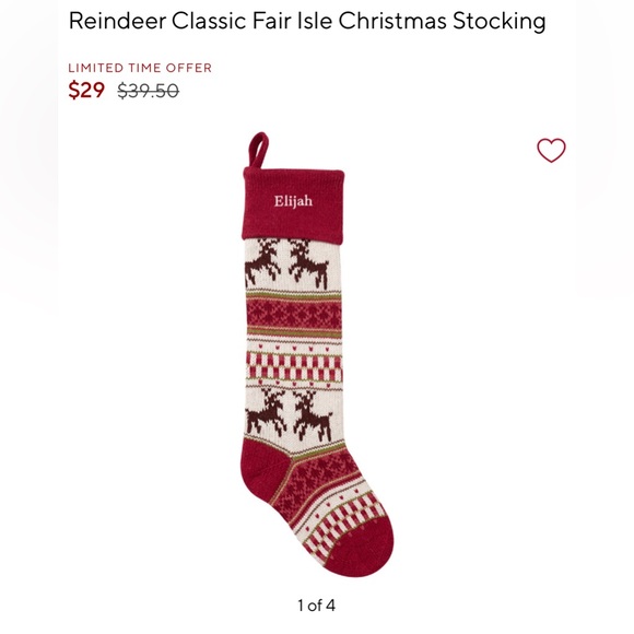 Pottery Barn Kids | Holiday | Brand New Pottery Barn Kids Fair Isle ...